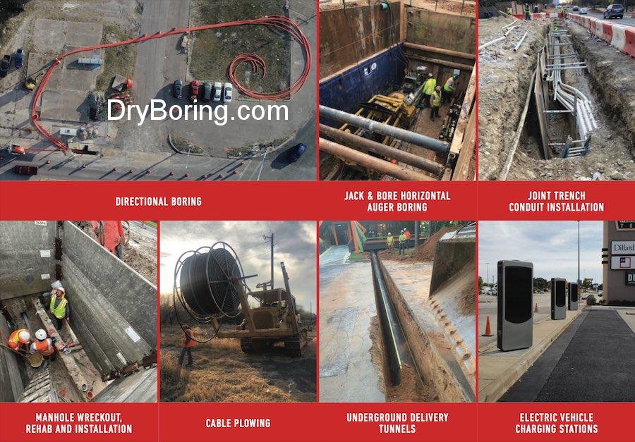 Underground Utility Construction - Dry Boring